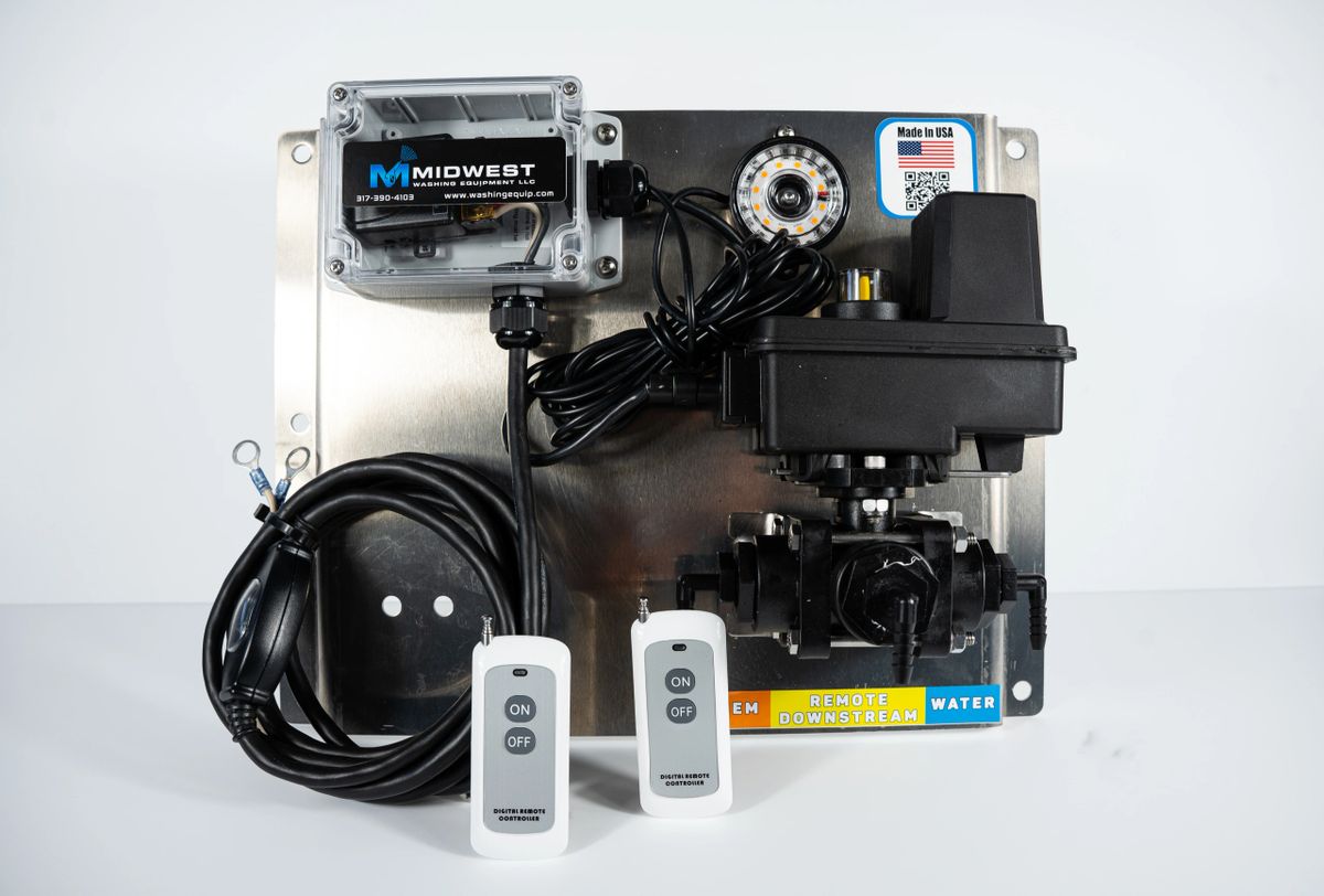 Remote Downstream Module for Pressure Washers